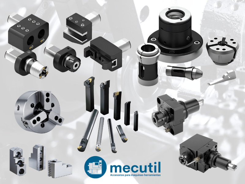 Accesorios para Tornos CNC de Cabezal Fijo - Mecutil