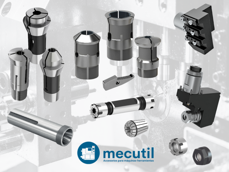 Accesorios para Tornos de Cabezal Móvil - Mecutil